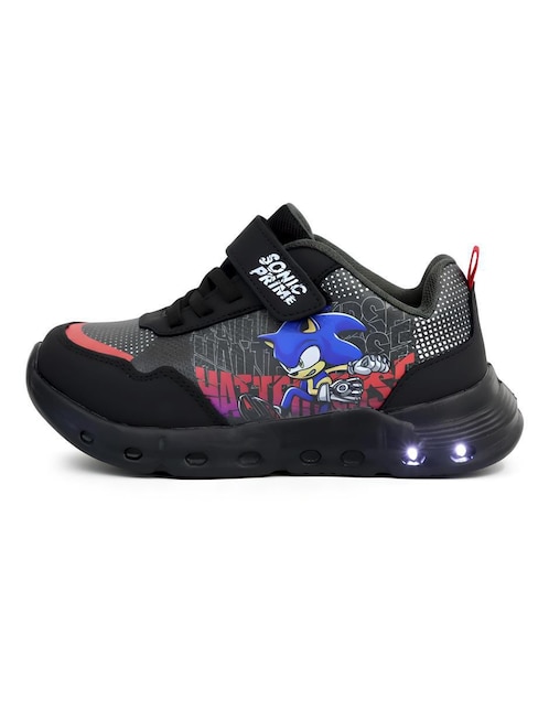 Tenis con luz Sonic The Hedgehog para niño Sonic 1
